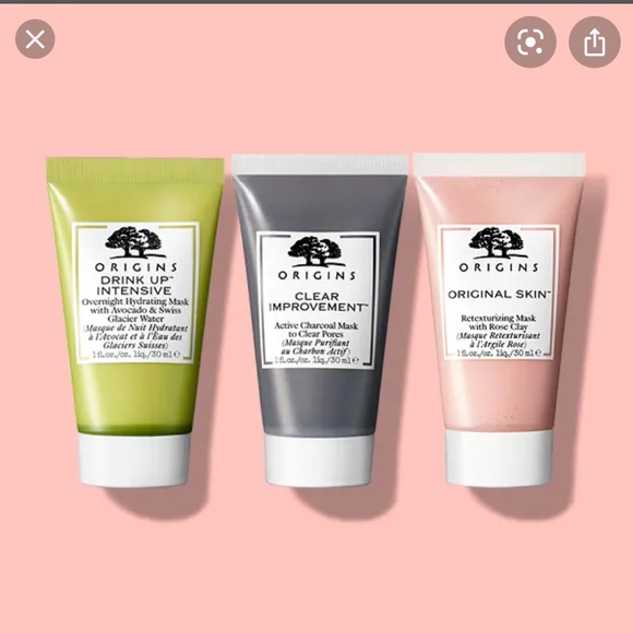 Origins | Skincare | Origins 3 Pack Face Mask 25 Oz | Poshmark